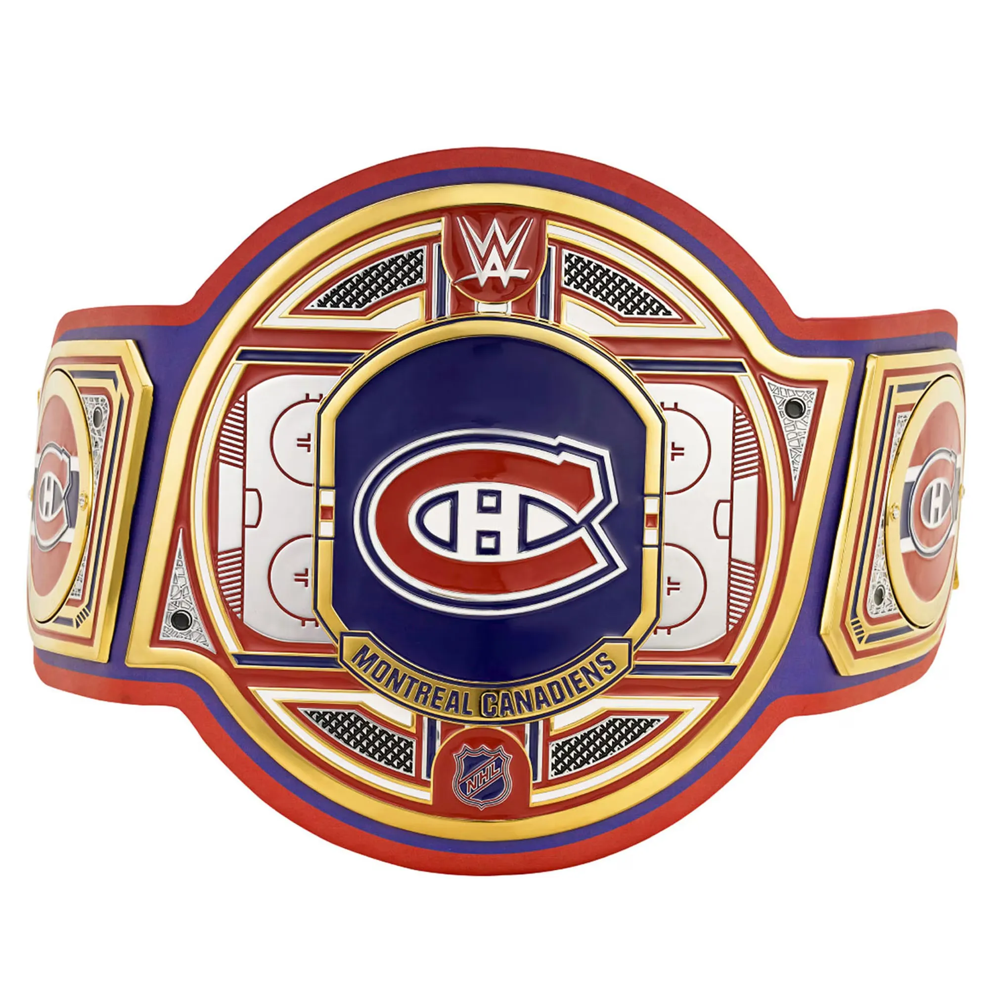 Montreal Canadiens WWE Legacy Title Belt - WWE Title Belt