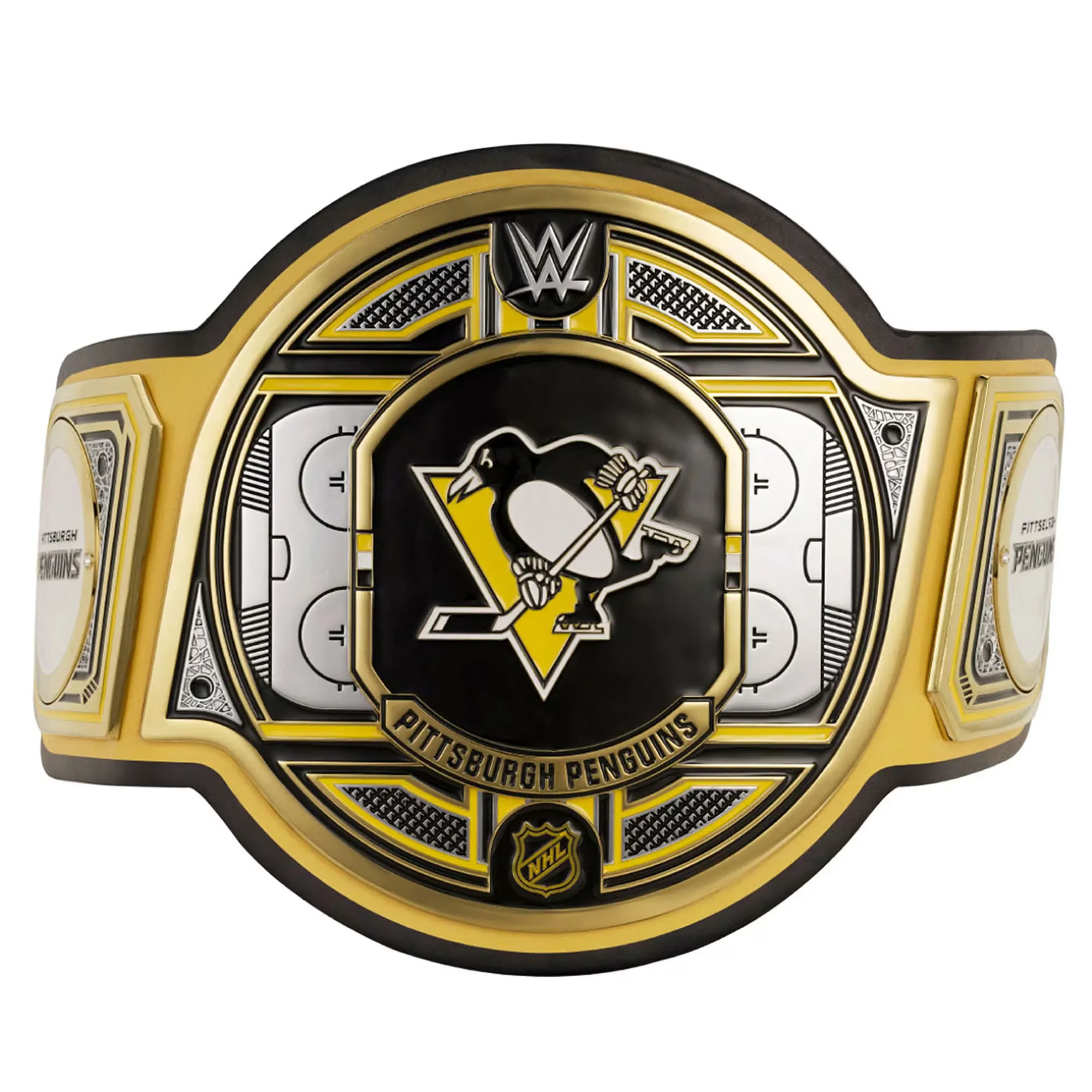 Pittsburgh Penguins WWE Legacy Title Belt - WWE Title Belt